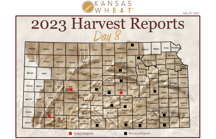 Day 8, Kansas Wheat Harvest Report | Kansas Wheat | Leaders in the ... Day 8, Kansas Wheat Harvest Report | Kansas Wheat | Leaders in the ...